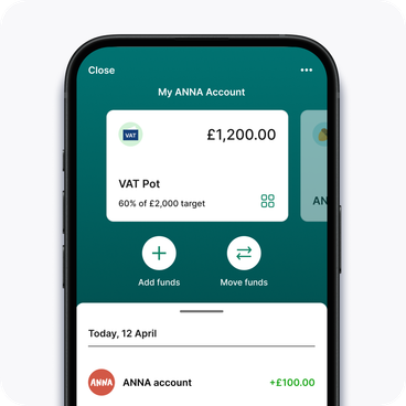 ANNA — The Business Account That Does Your Taxes