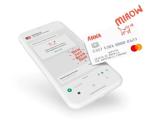 ANNA — The Business Account That Does Your Taxes